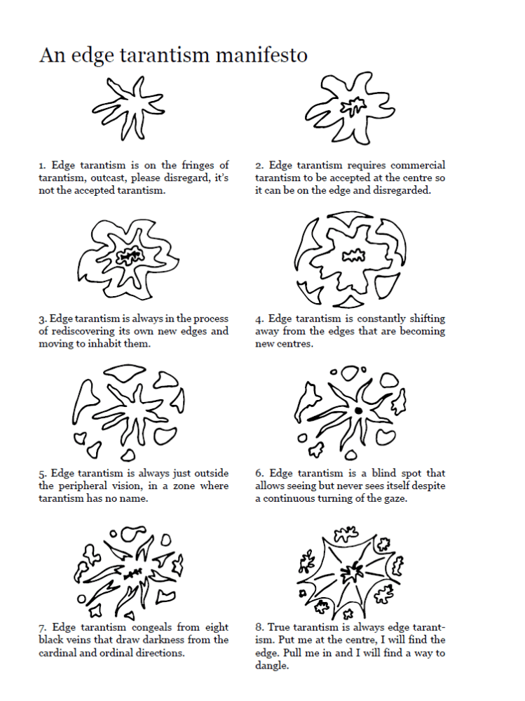 Andrew Nightingale: ‘The spider encapsulating absence’ and ‘An edge ...
